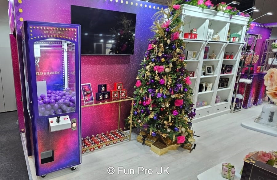 Christmas Prize Crane - Exhibition and Game Hire in Nationwide | Fun Pro UK
