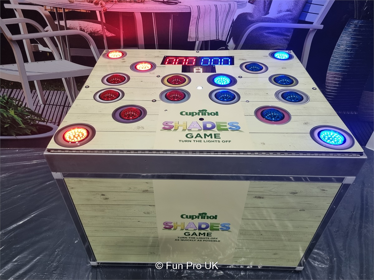 Hire Strike A Light Game, Light Reaction Game Rental, Strike UK