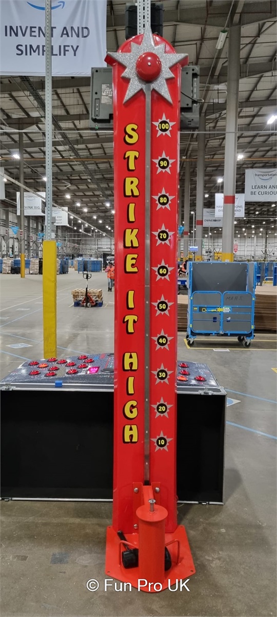 Hire High Striker, Fairground Game High Striker To Rent, UK
