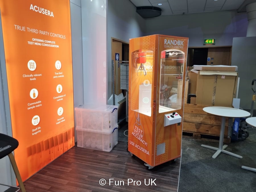 Grabber Machine Hire, Claw Machine Rental , Exhibitions, UK