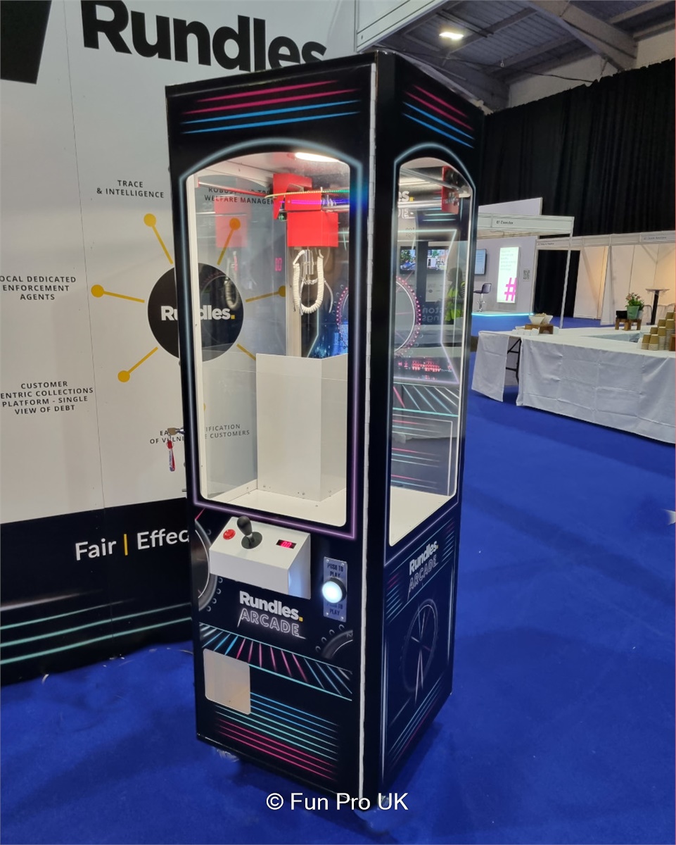 Grabber Machine Hire, Claw Machine Rental , Exhibitions, UK