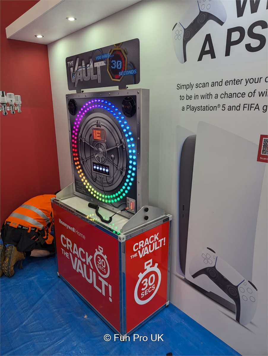 Hire Vault Cracker Game, Vault Safe Cracker Game Rent, UK